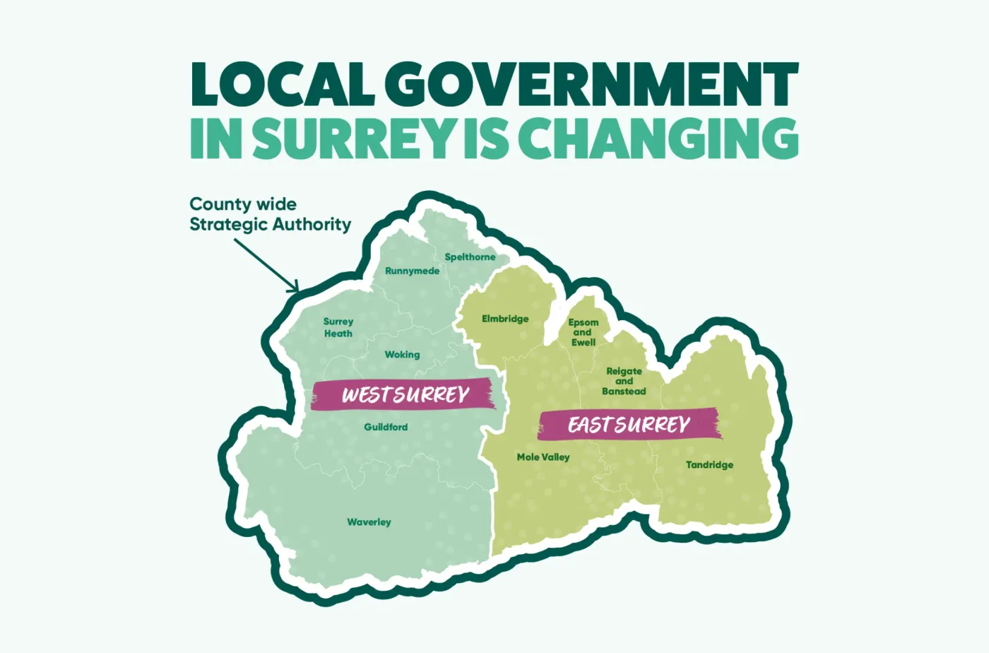 Surrey Unitary Authorities | Surrey-i
